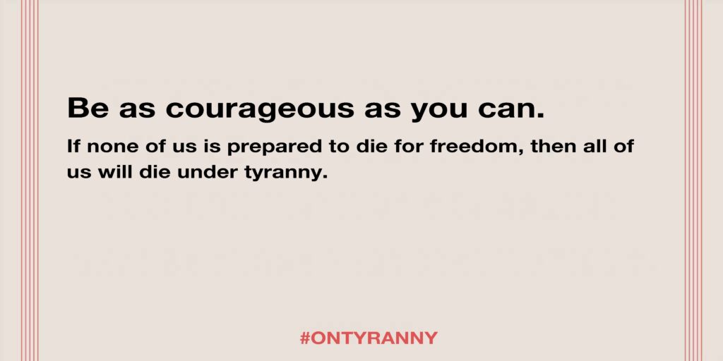 Dr. Timothy Snyder: Lessons on Fighting Tyranny (Lesson #20)